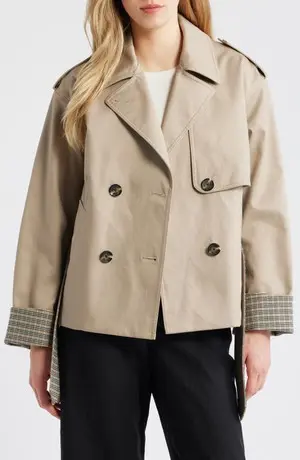 Rag & Bone Bonnie Crop Trench Coat