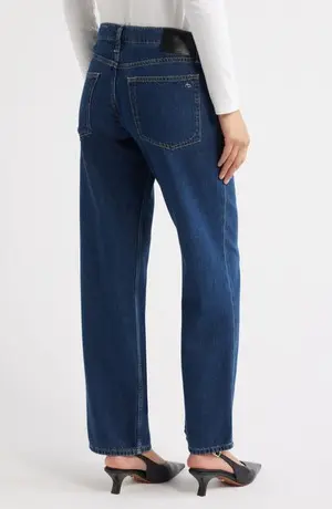 Rag & Bone Featherweight Saige Low Rise Relaxed Straight Leg Jeans
