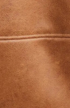 Bernardo Double Breasted Faux Shearling Coat