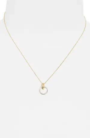 Argento Vivo Knot Drop Pendant Necklace