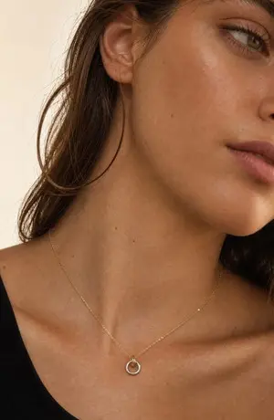 Argento Vivo Knot Drop Pendant Necklace