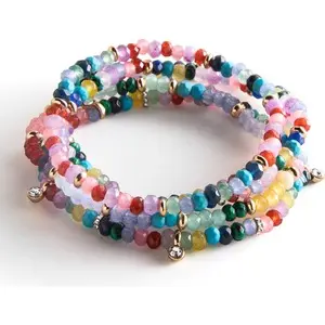 Baublebar Set Of Five Beaded Stretch Bracelets - Multi