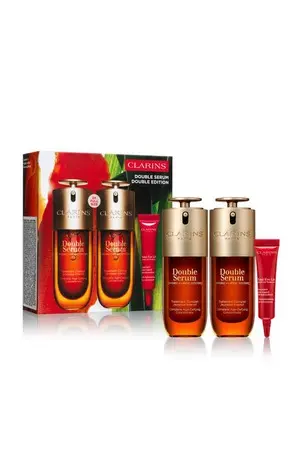 Clarins Double Serum® Double Edition Anti-aging Set $324 Value - No Color