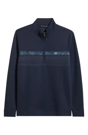 Travis Mathew Overnight Train Quarter Zip Pullover