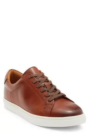 Nordstrom Warner Leather Derby-inspired Sneakers - Brown Saddle