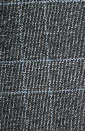 BOSS Hutson Slim Fit Windowpane Check Sport Coat