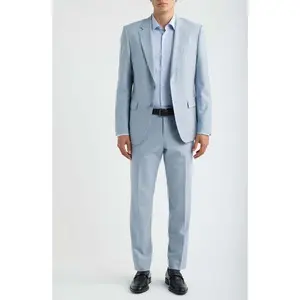 BOSS Huge Slim Fit Light Mélange Suit