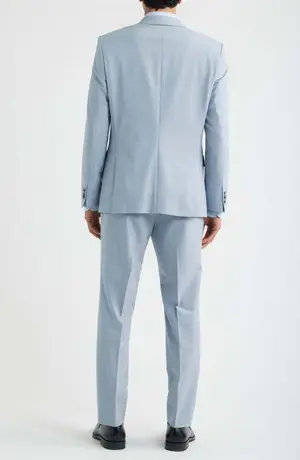 BOSS Huge Slim Fit Light Mélange Suit