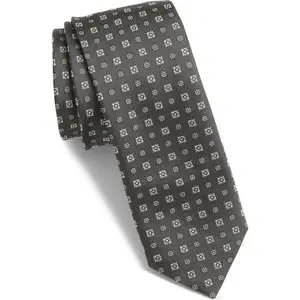BOSS Medallion Silk Tie - Black