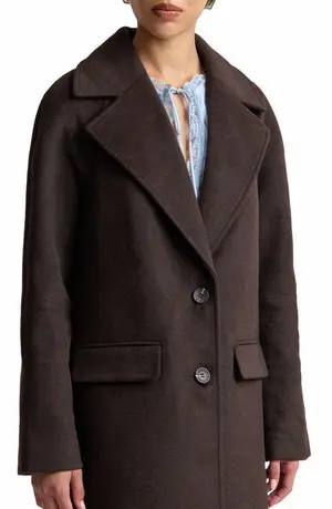 Avec Les Filles Walker Long Coat - Sable