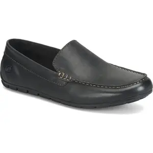 BØRN Allan Moc Driver Loafer Black Fullgrain
