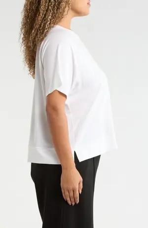 Eileen Fisher Short Sleeve Raglan T-shirt