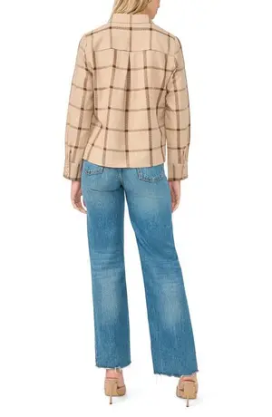 Vince Camuto Windopane Plaid Button-up Shirt