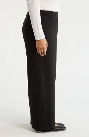 Eileen Fisher Wide Leg Ankle Pants
