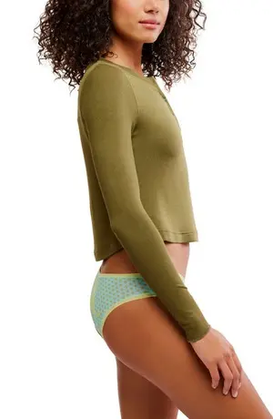 Free People Intimately Fp Dream State Henley - Fp Ferngully