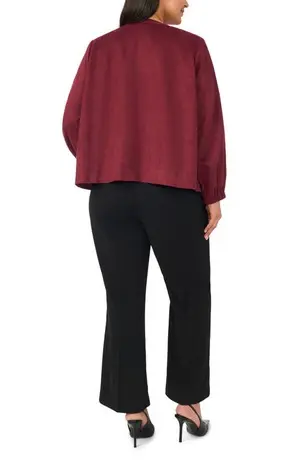 Halogen Faux Suede Jacket