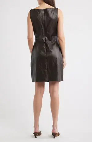 Sam Edelman Faux Leather Minidress