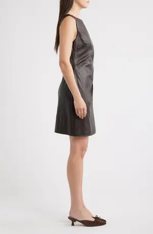 Sam Edelman Faux Leather Minidress