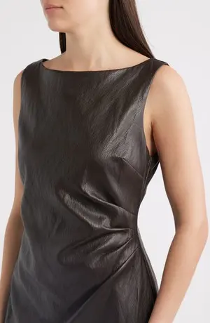 Sam Edelman Faux Leather Minidress