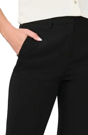 Halogen Tailored High Waist Ankle Flare Leg Pants