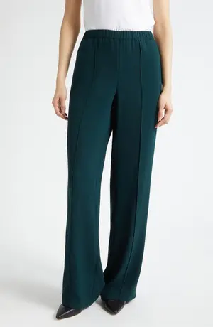 Vince Mid-rise Wide Leg Pants - Juniper