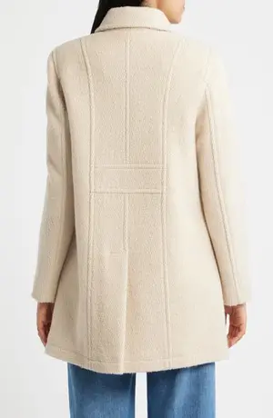Sam Edelman Crested Button Coat - Birch
