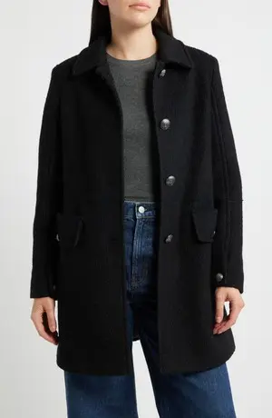 SAM EDELMAN Sam Edelman Crested Button Coat