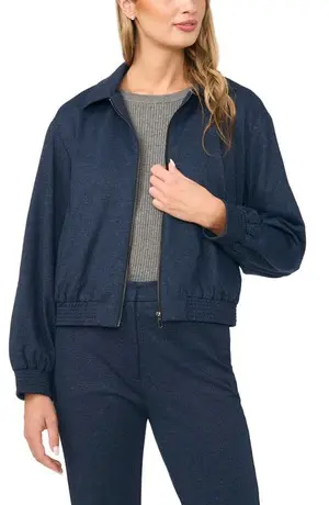 Halogen Bomber Jacket - Indigo Navy
