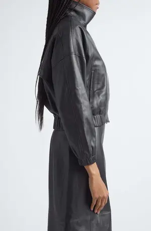 Vince Leather Moto Jacket