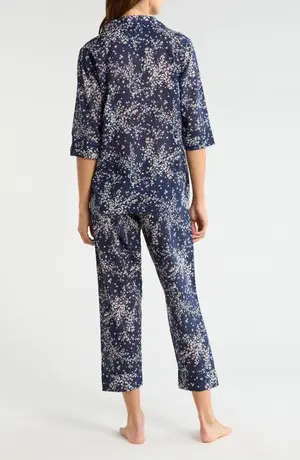 PAPINELLE Cherry Blossom Cotton Voile Pajamas