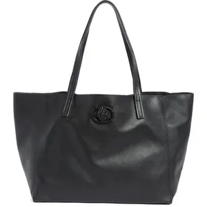 Kurt Geiger Large Chelsea Slouch Leather Tote - Black