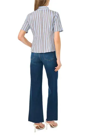 Halogen Princess Seam Button-up Shirt
