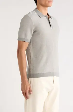 Rag & Bone Oliver Polo - Mist Grey