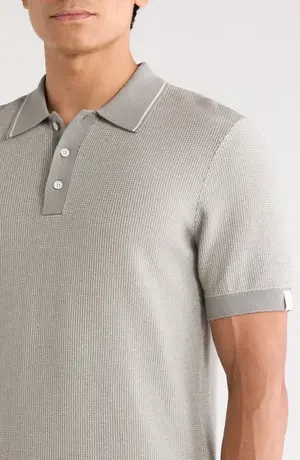 Rag & Bone Oliver Polo - Mist Grey