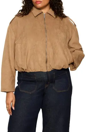Sanctuary Takeoff Faux Suede Jacket