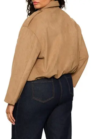 Sanctuary Takeoff Faux Suede Jacket