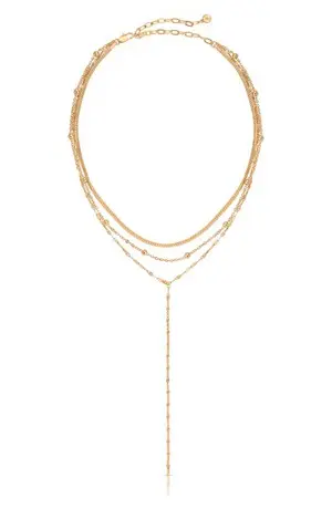 Ettika Trio Dainty Layered Necklace