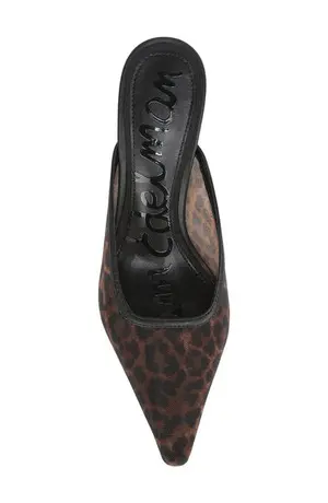 Sam Edelman Mesh Pointed Toe Mule - Brandy