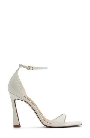 Aldo Evvie Ankle Strap Sandal - White