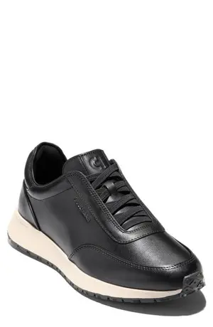 Cole Haan Grandpro Luxe Mile Slip-on Sneaker - Black/ivory/nicotine