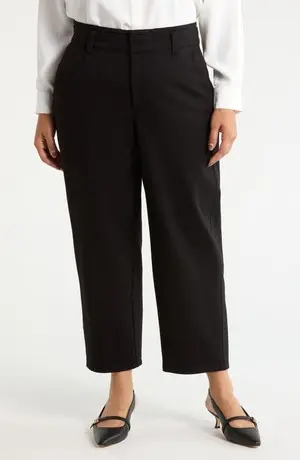 Wit & Wisdom Skyrise Ankle Straight Leg Pants - Black