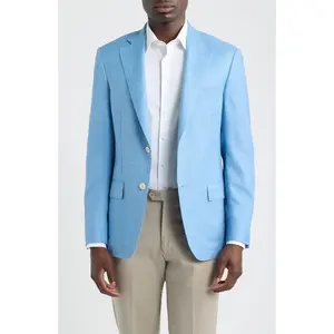 HERITAGE GOLD Light Slub Wool Blend Sport Coat