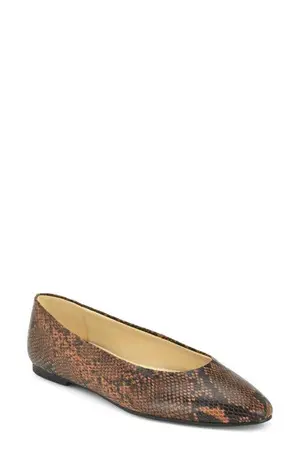 Nine West Valore Flat - Brown