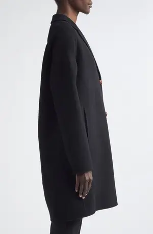 Lafayette 148 New York Wool & Cashmere Car Coat