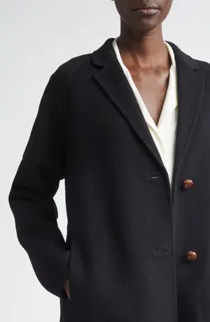 Lafayette 148 New York Wool & Cashmere Car Coat