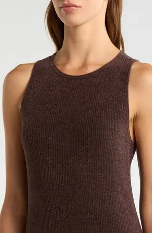 Barefoot Dreams Cozychic Ultra Lite Racerback Ribbed Sweater Dress