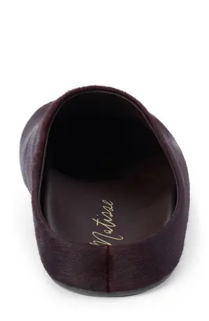 Matisse Daria Genuine Calf Hair Mule - Fig
