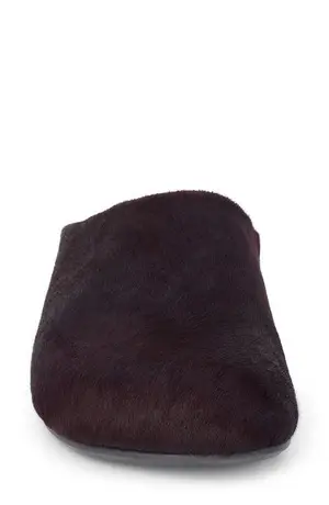 Matisse Daria Genuine Calf Hair Mule - Fig