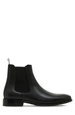Steve Madden Avenue Chelsea Boot - Black Leather