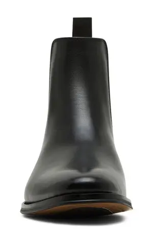 Steve Madden Avenue Chelsea Boot - Black Leather
